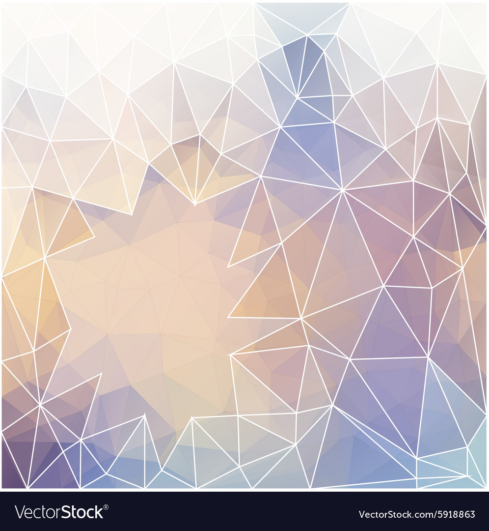 Abstract triangle background Royalty Free Vector Image