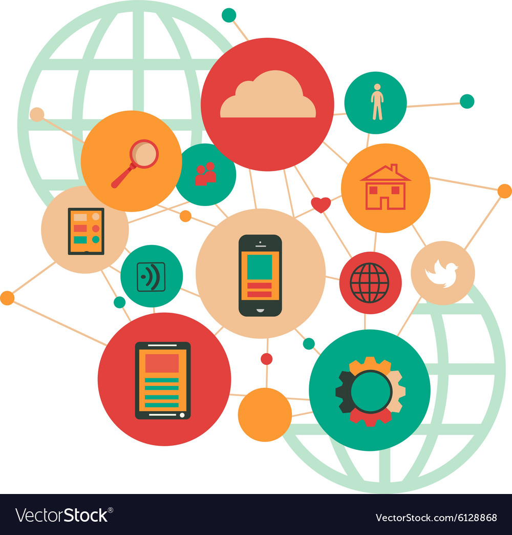 Flat Royalty Free Vector Image - VectorStock