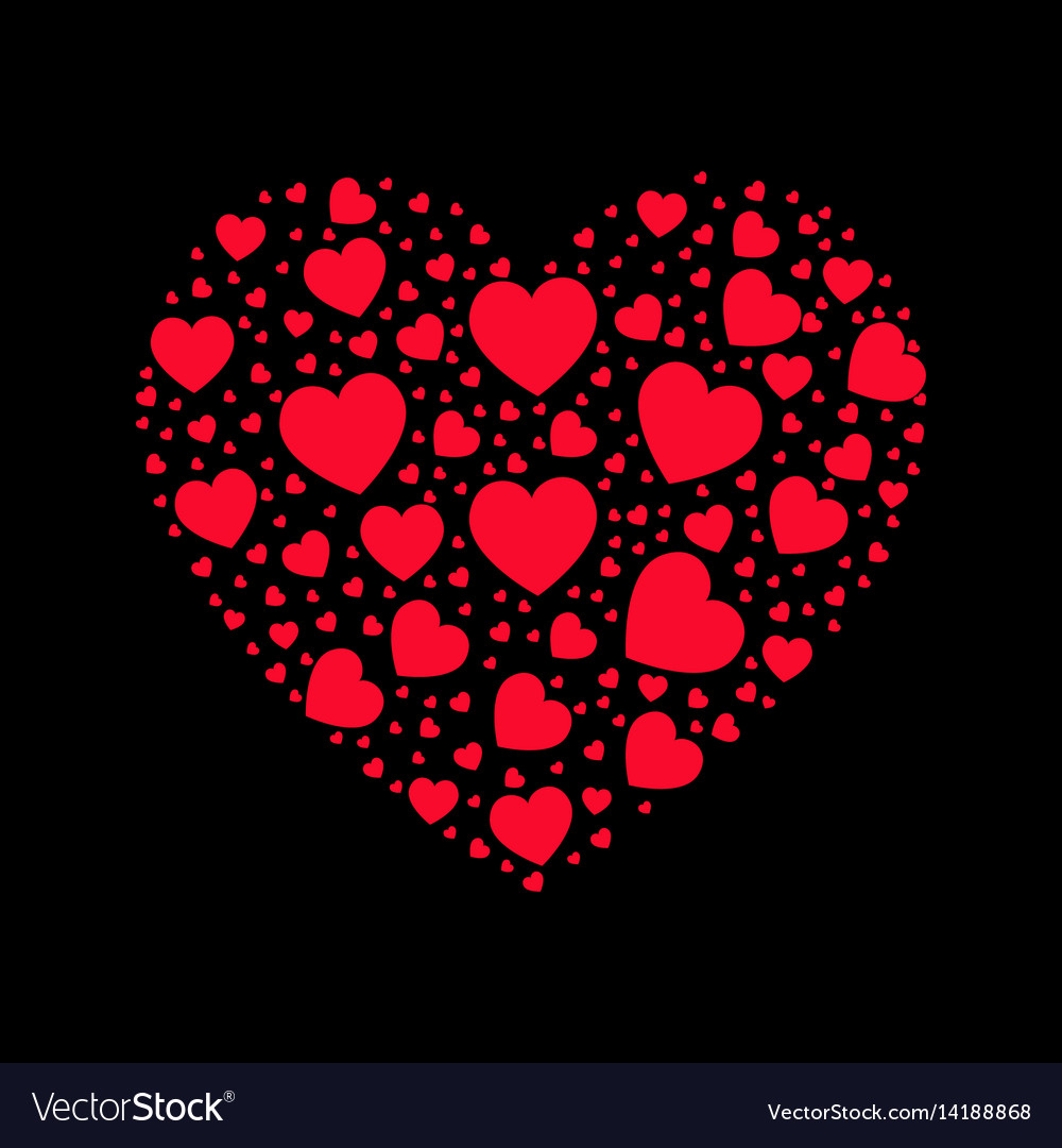 Valentines Day Abstract Background Royalty Free Vector Image
