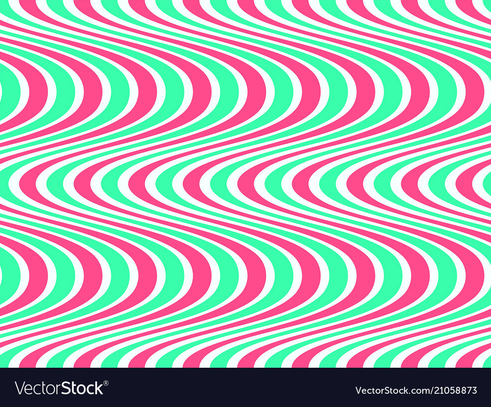 Abstract geometric pattern with waves Royalty Free Vector
