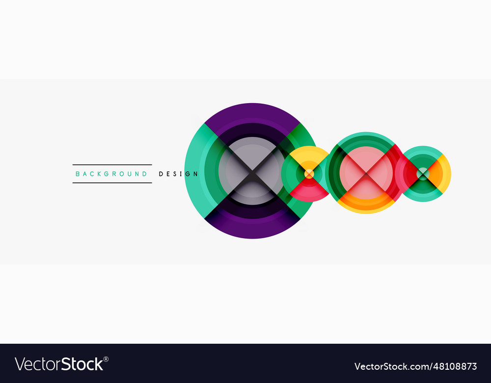 Circle pattern background abstract backgrounds Vector Image