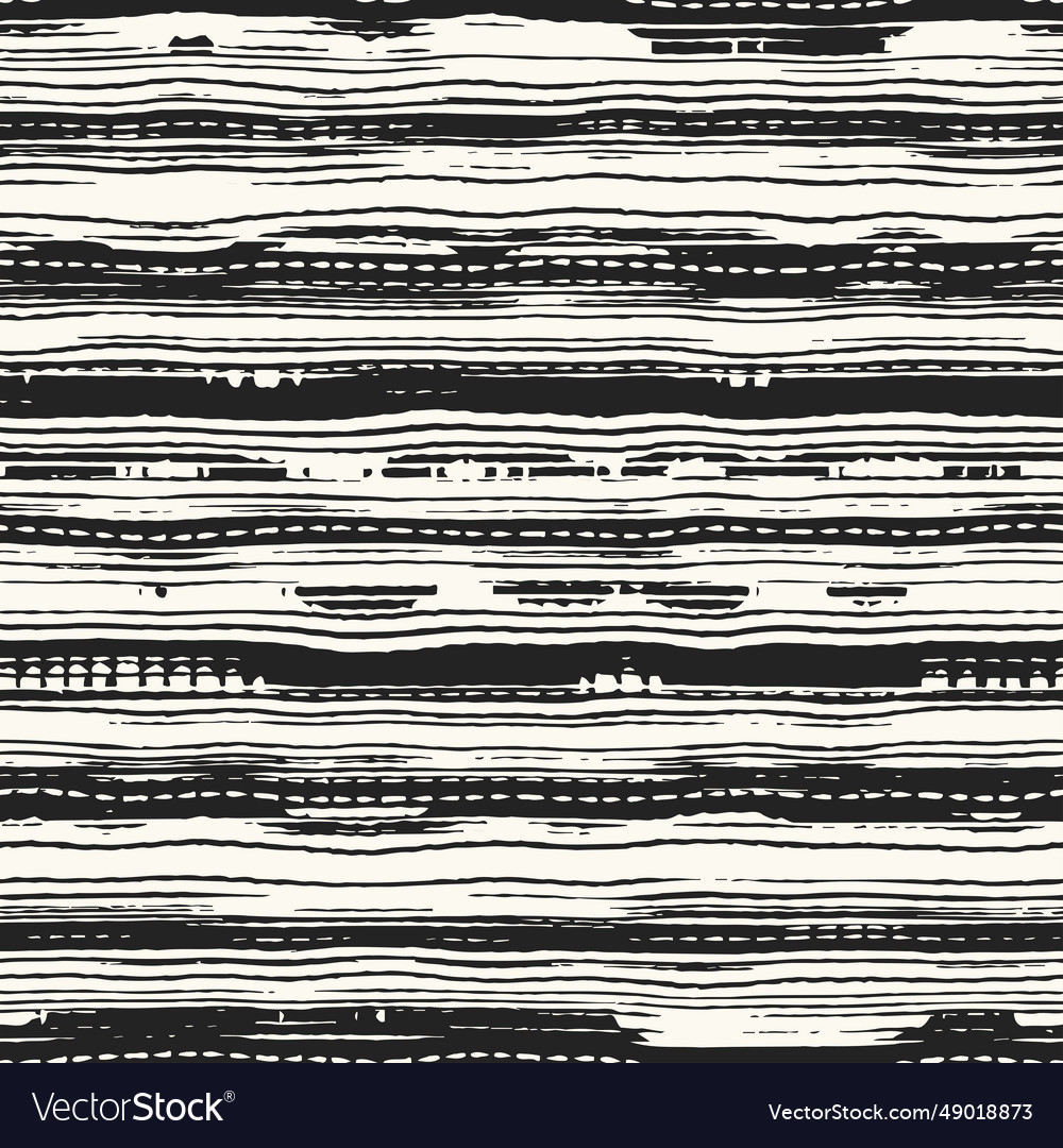 Monochrome Moire Effect Textured Striped Pattern Vector Image