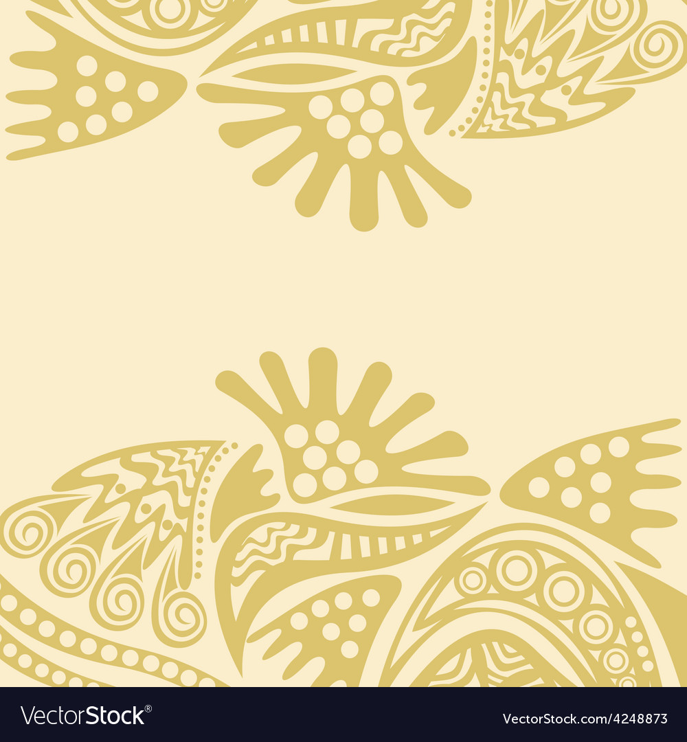Nature pattern background Royalty Free Vector Image