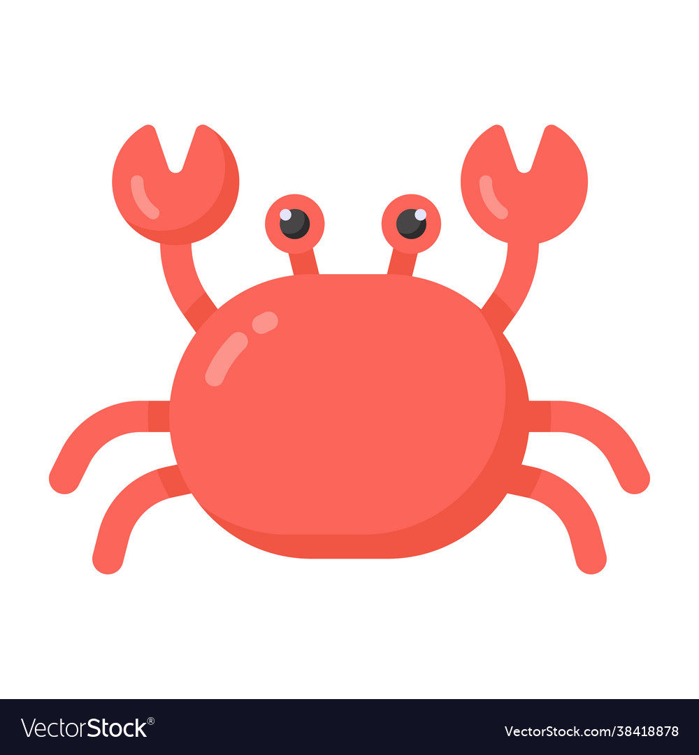 Crab Royalty Free Vector Image - VectorStock