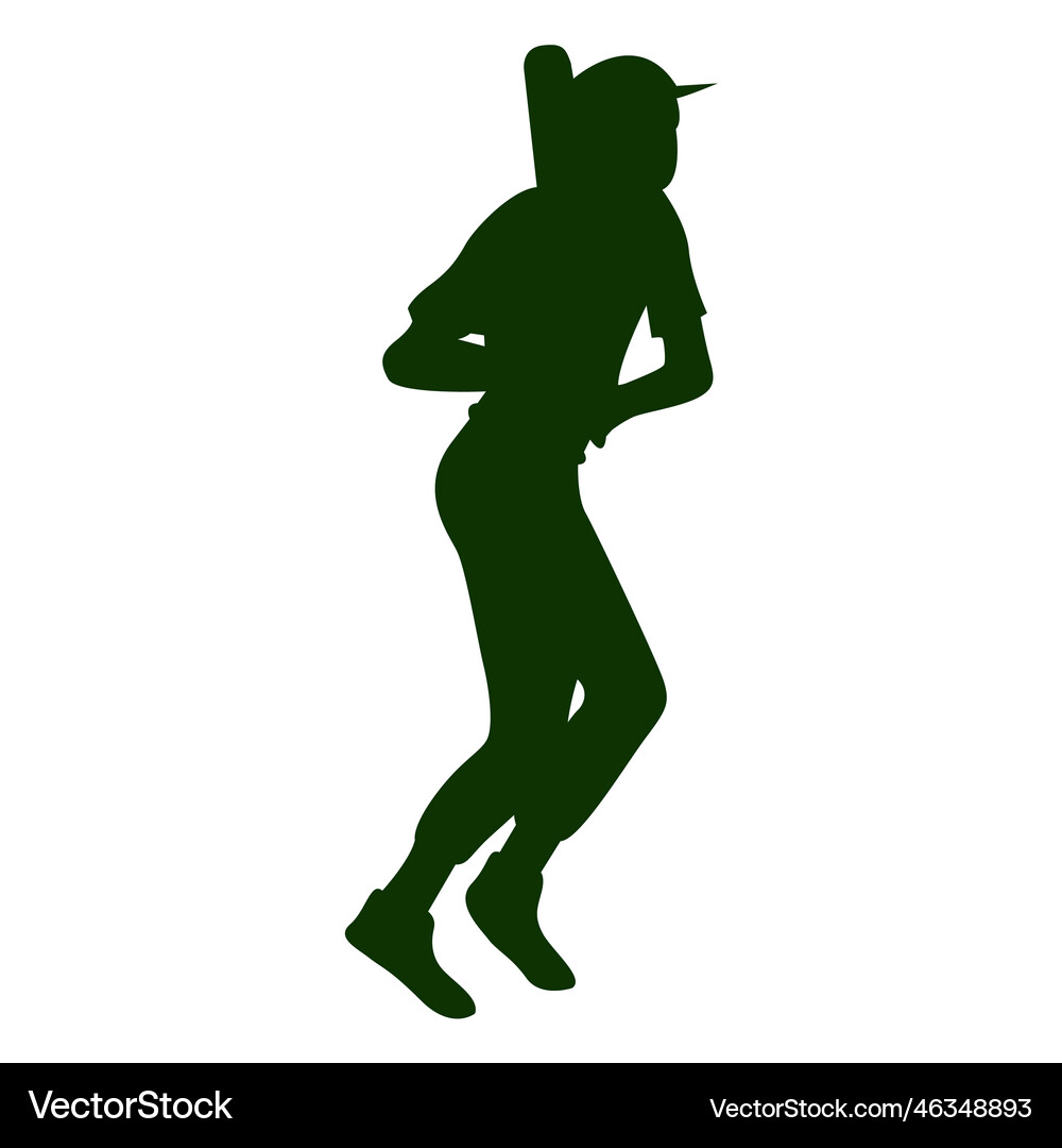 Baseball batter sequence Royalty Free Vector Image