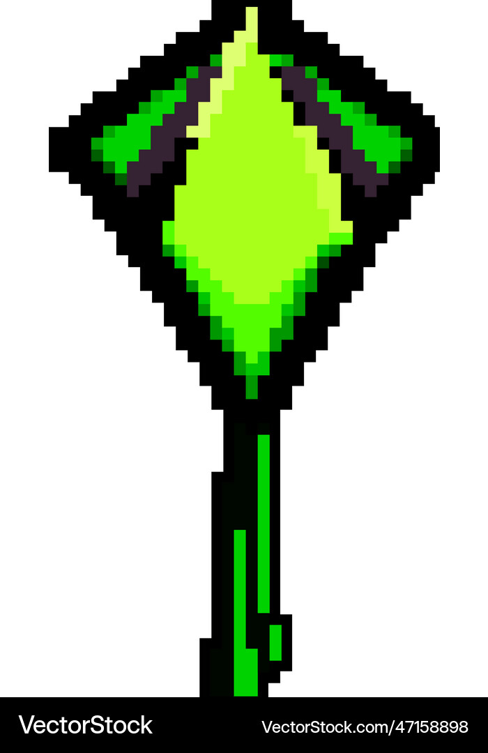 Toy kite sky game pixel art Royalty Free Vector Image