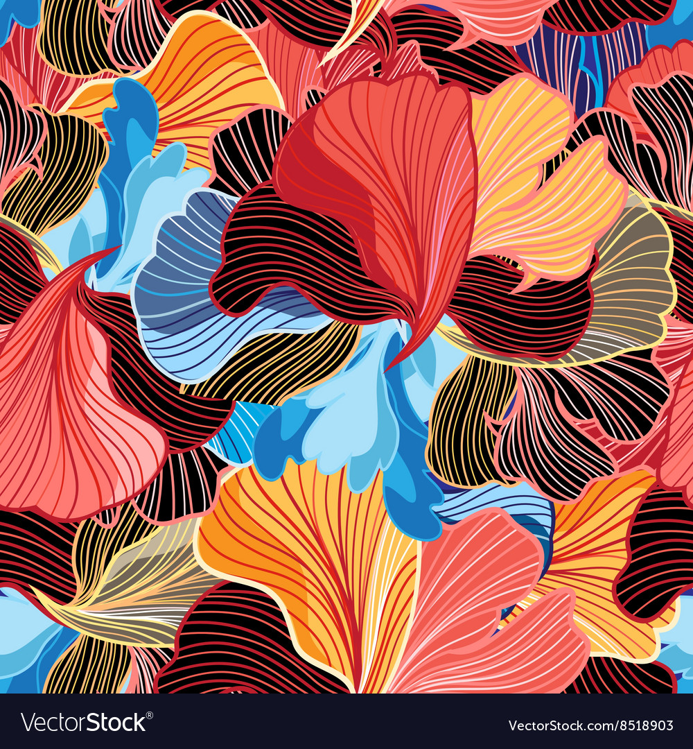 Abstract multi-colored pattern Royalty Free Vector Image