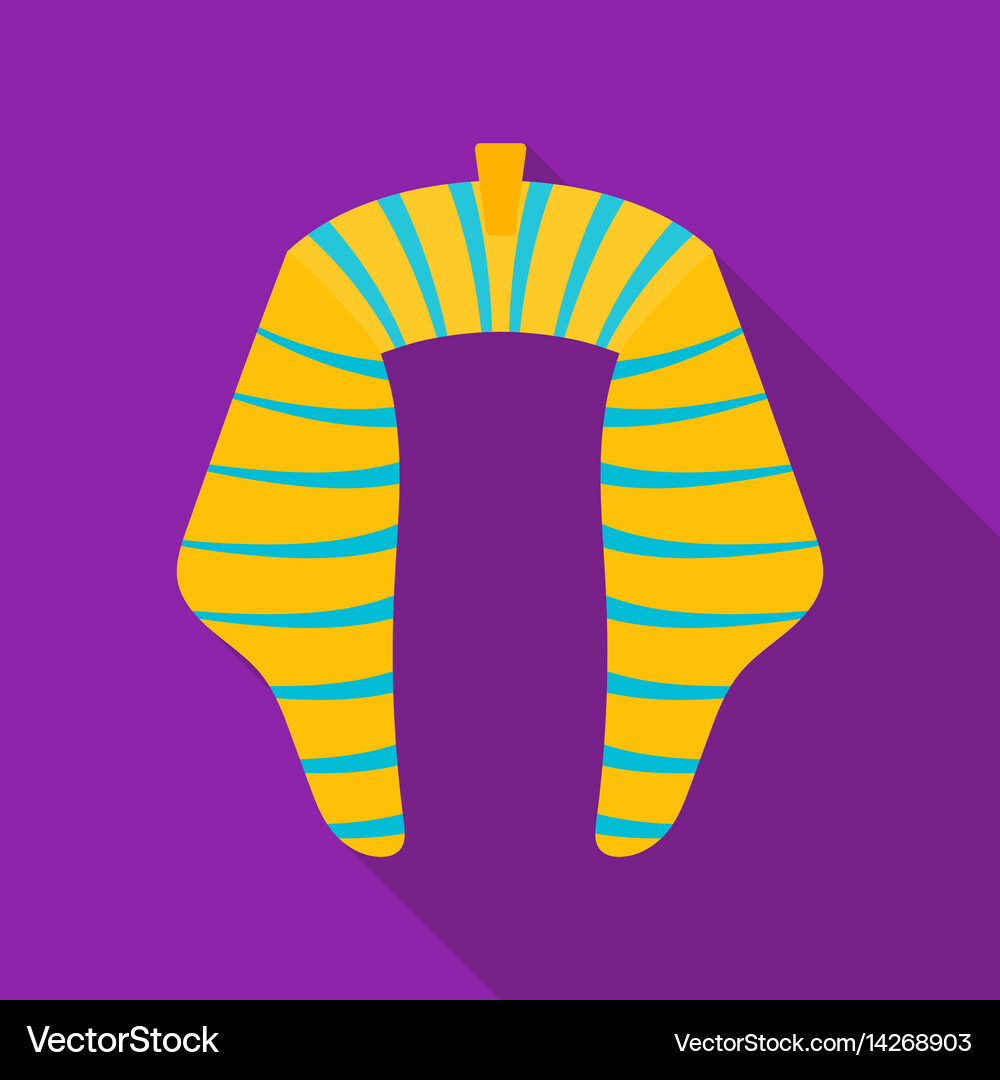 Nemes icon in flat style isolated on white Vector Image