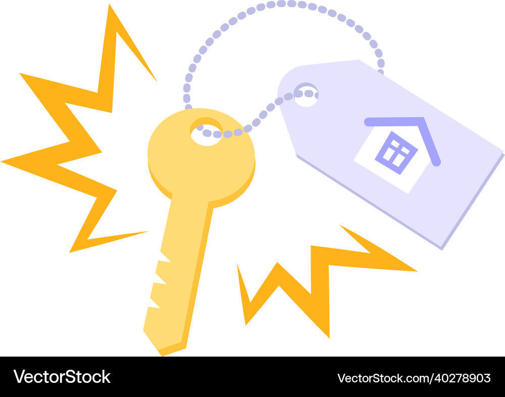 New apartment dream composition Royalty Free Vector Image