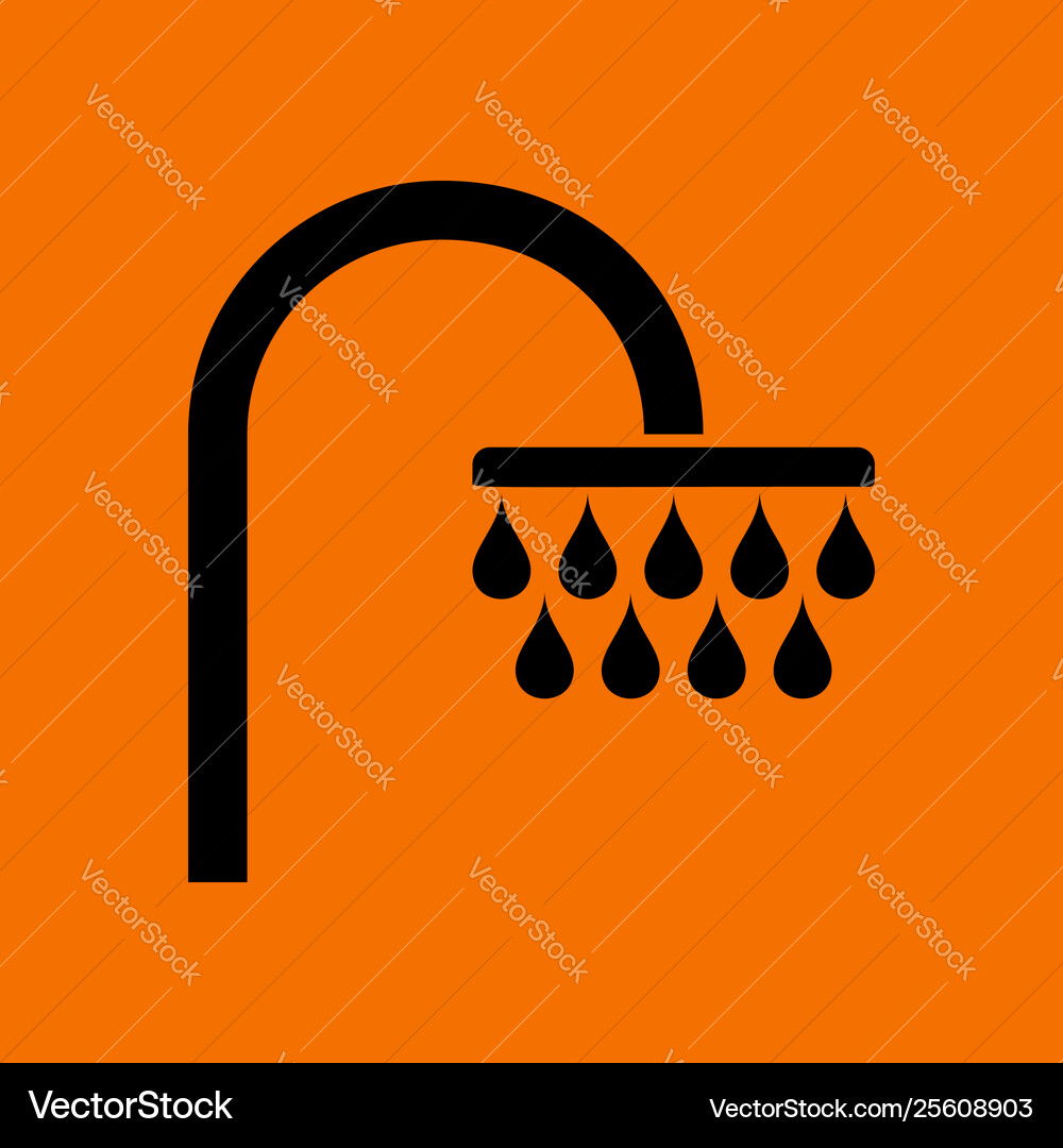 Shower icon Royalty Free Vector Image - VectorStock