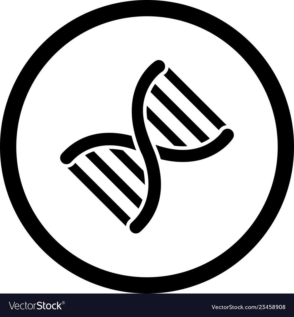 Genetics icon Royalty Free Vector Image - VectorStock