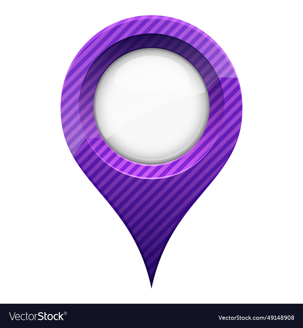 Map marker isolated on white background Royalty Free Vector