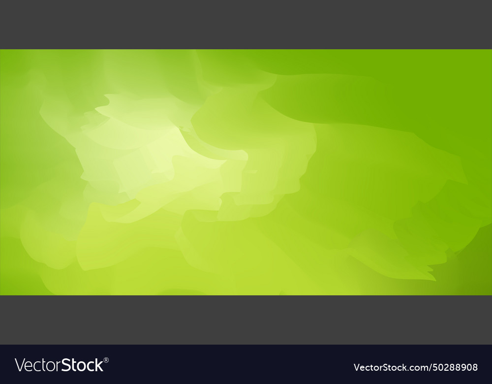 Nature green abstract gradient background Vector Image