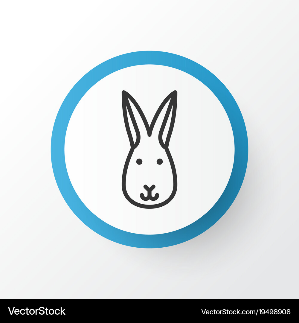 Rabbit icon symbol premium quality isolated bunny Vector Image