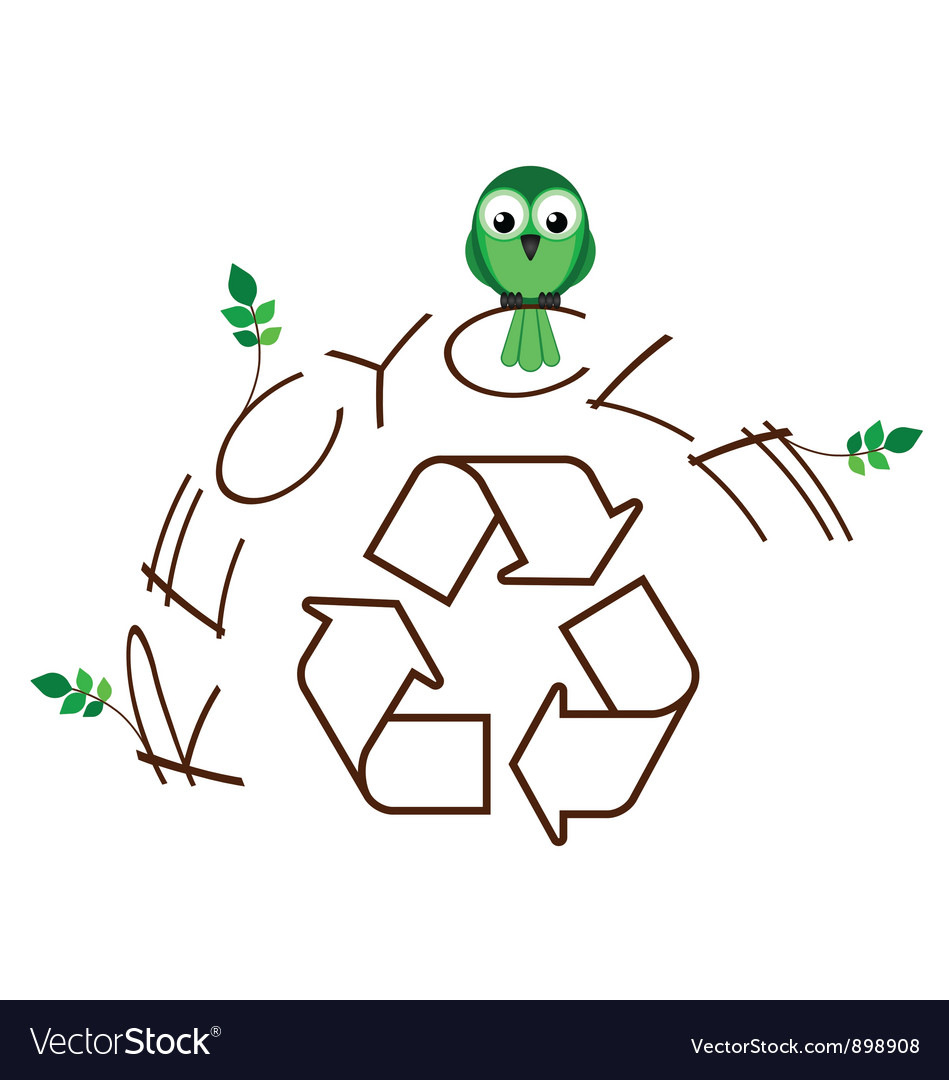 Cute Recycle Logo