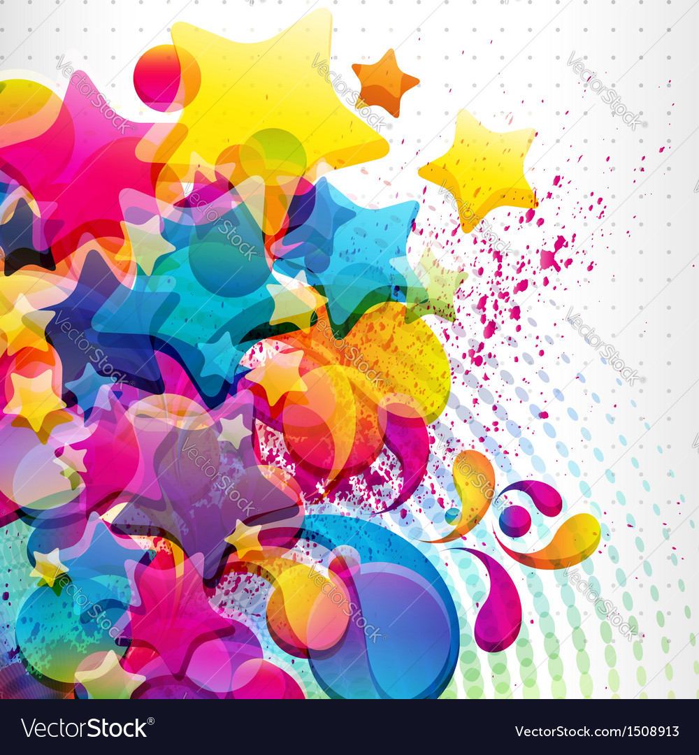 Abstract mixed background Royalty Free Vector Image