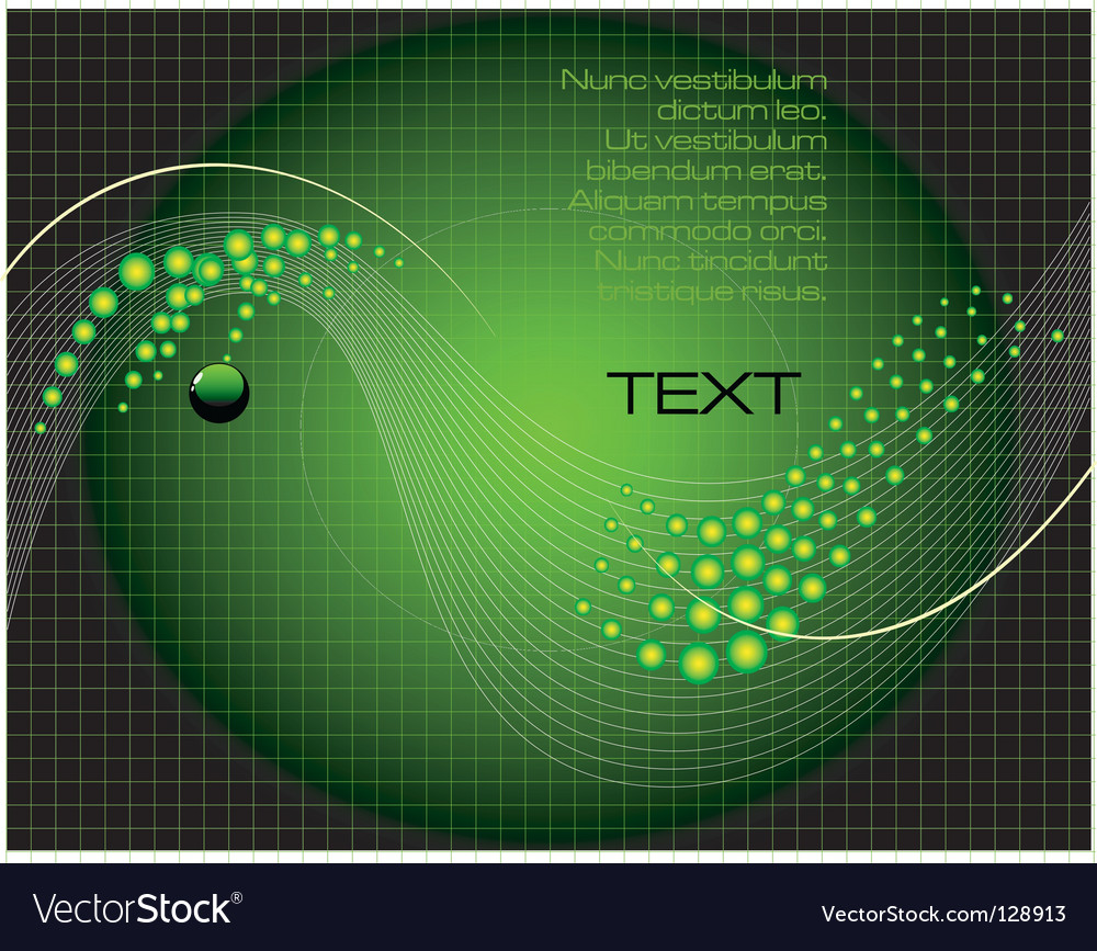 Green abstract background Royalty Free Vector Image