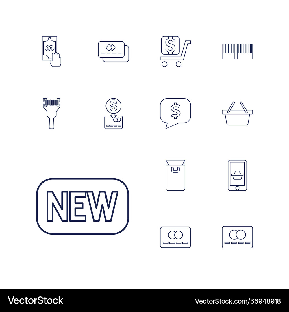 13 buy icons Royalty Free Vector Image - VectorStock