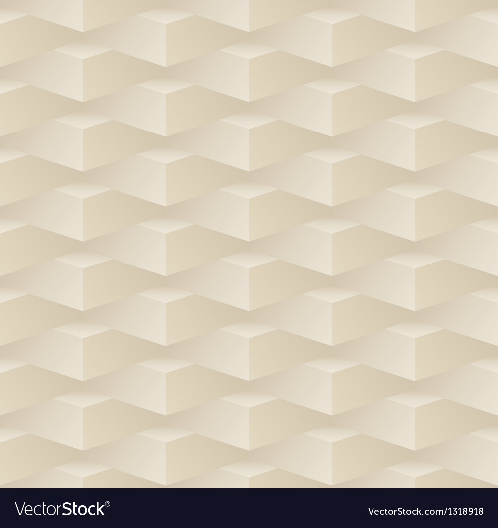 3d beige seamless pattern Royalty Free Vector Image