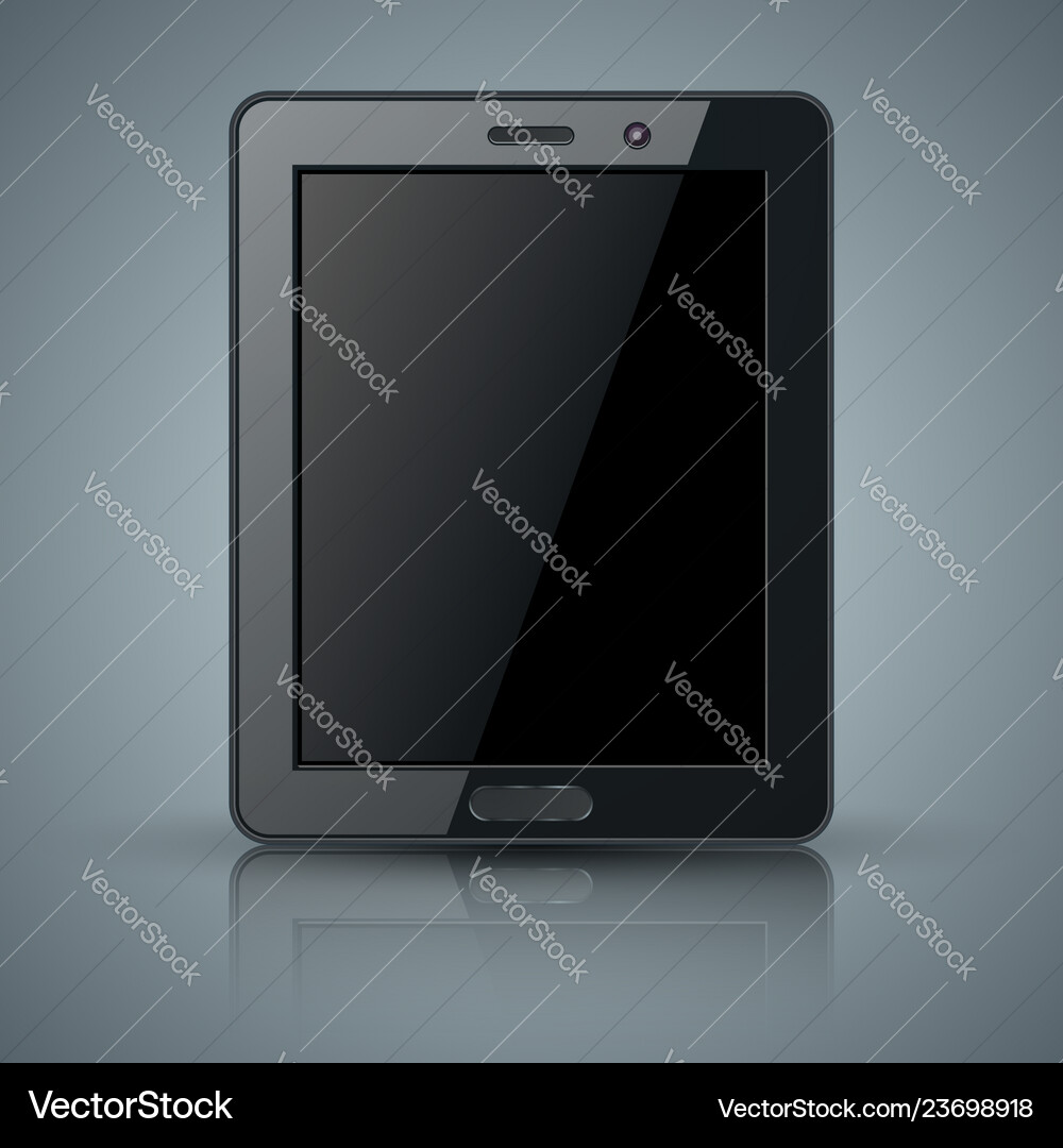 Business infographic digital tablet icon Vector Image