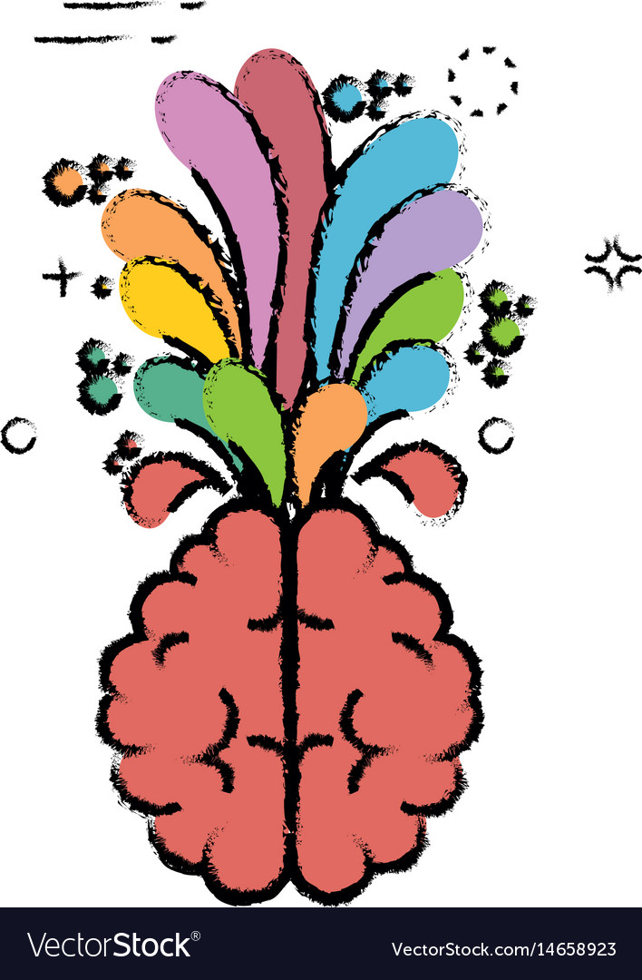 Creative mind design Royalty Free Vector Image