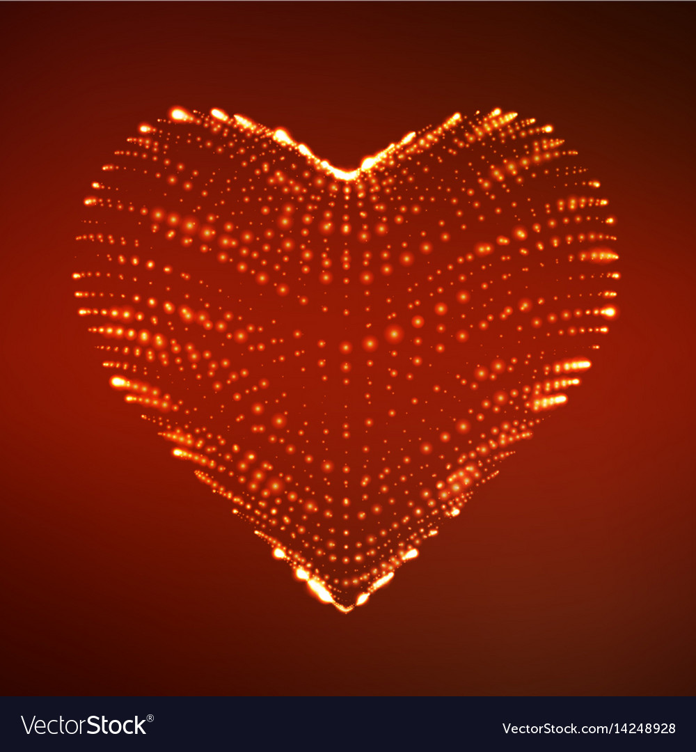 Abstract background with glowing Royalty Free Vector Image