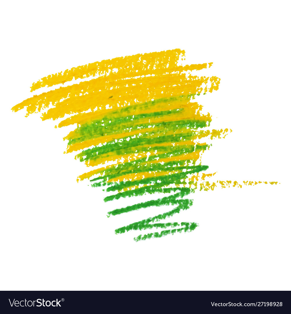 Hand drawn scribble smear design elements Vector Image