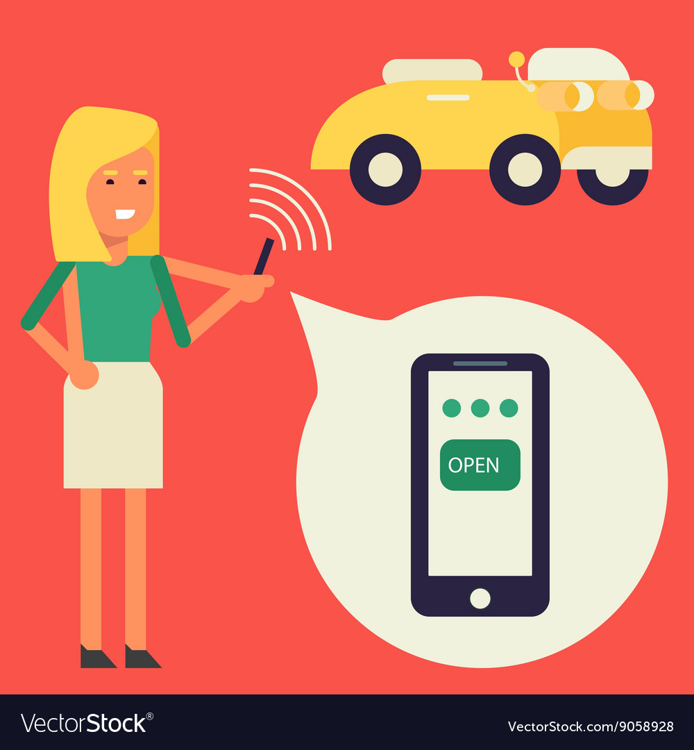 RFID 1 Royalty Free Vector Image - VectorStock