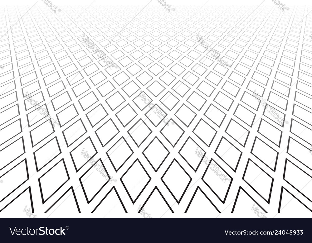 Geometric diamonds pattern Royalty Free Vector Image
