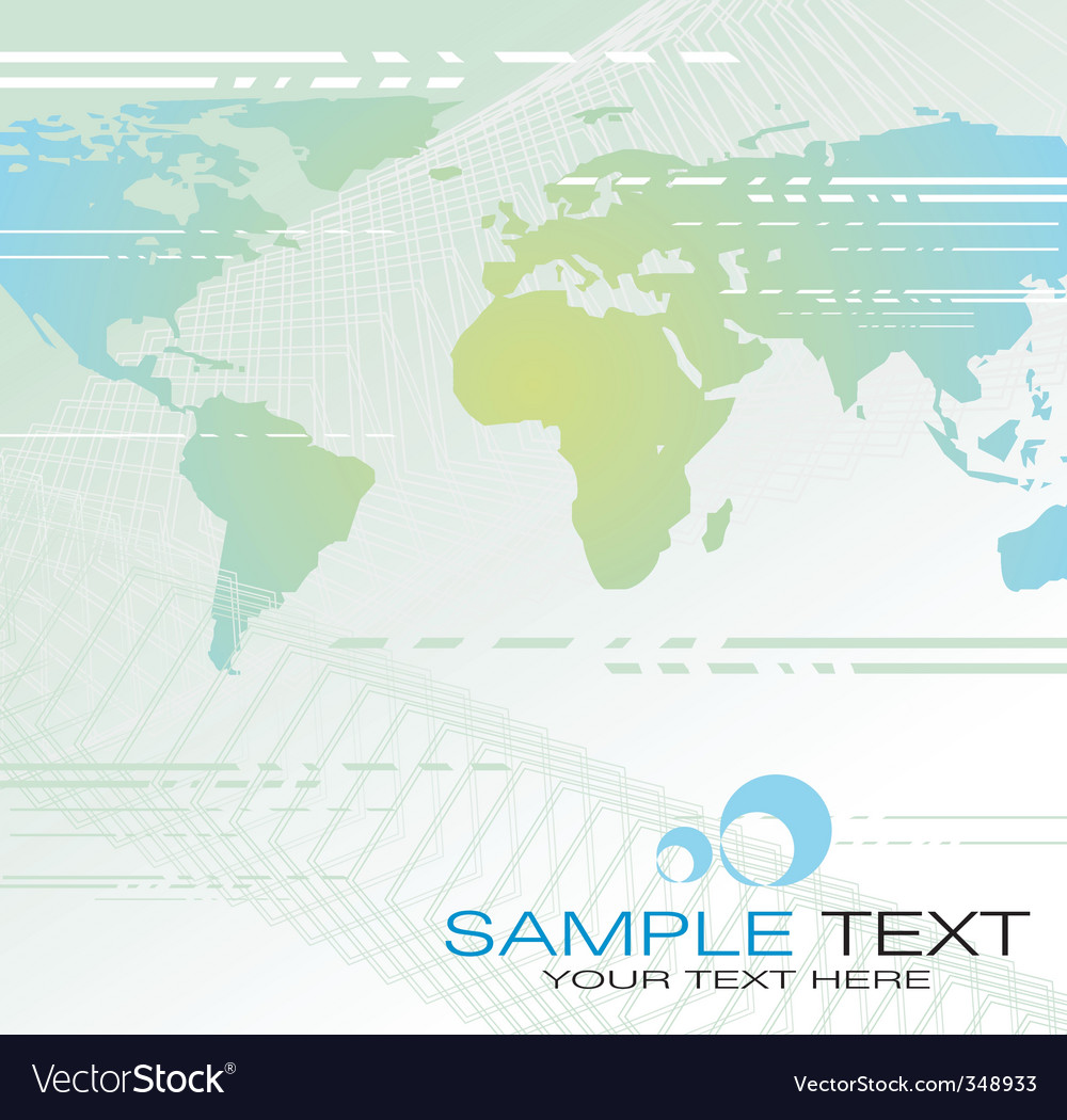 World background Royalty Free Vector Image - VectorStock