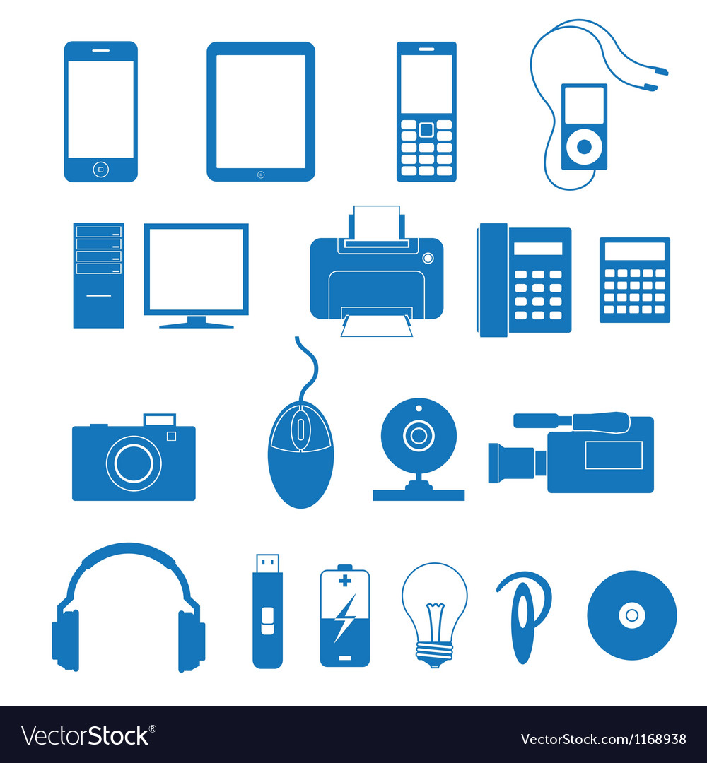 Electronics Royalty Free Vector Image - VectorStock
