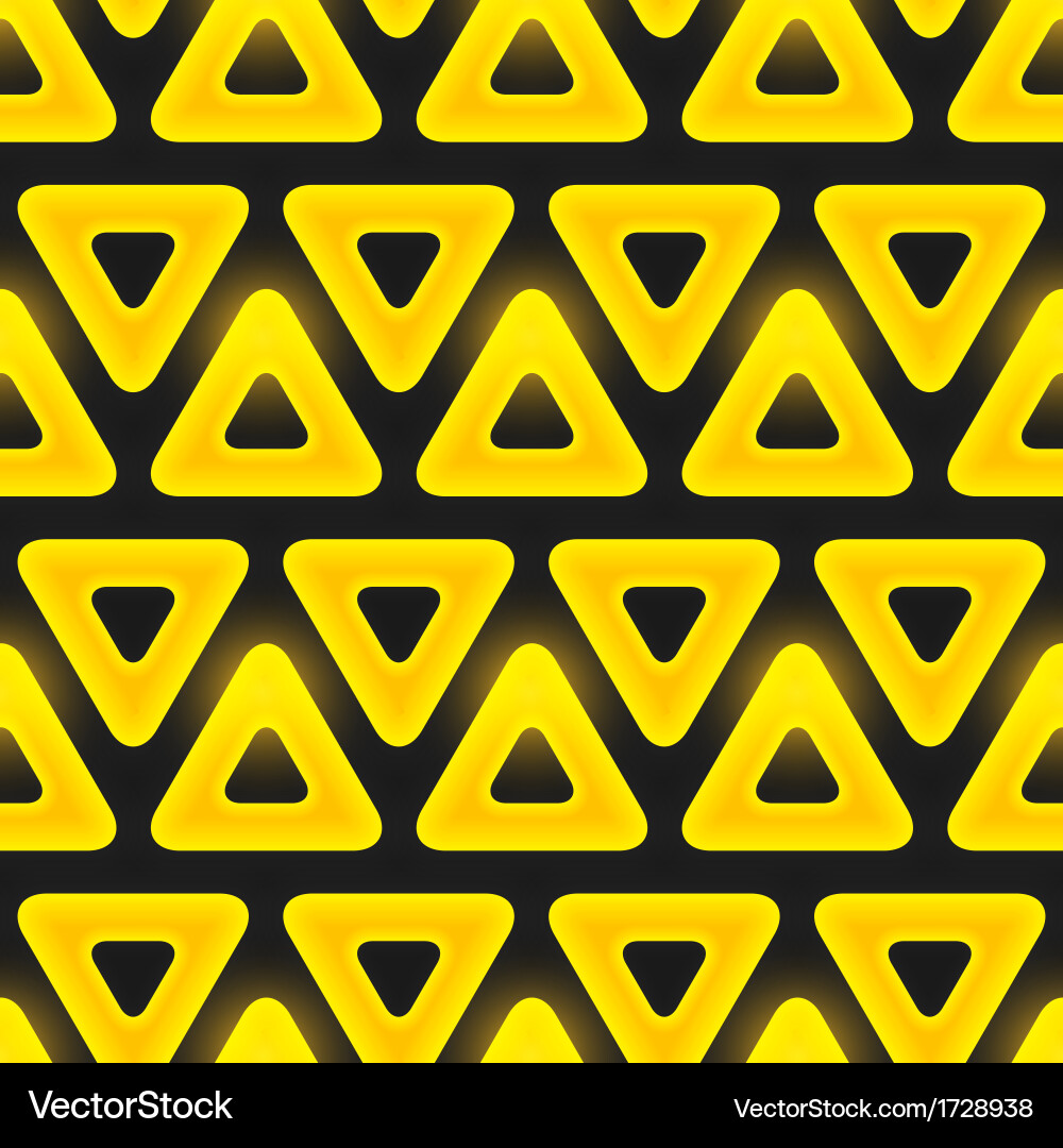 Retro pattern of geometric shapes seamless Vector Image