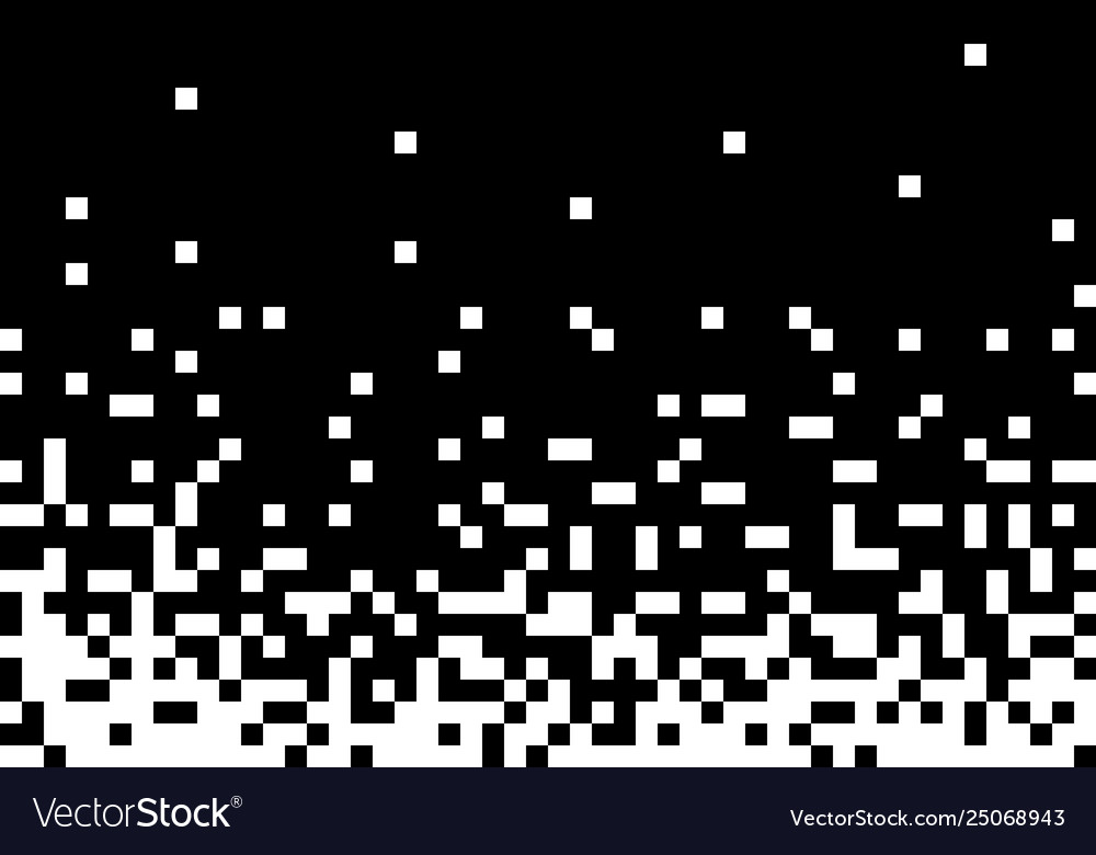 Dissolved filled square Royalty Free Vector Image