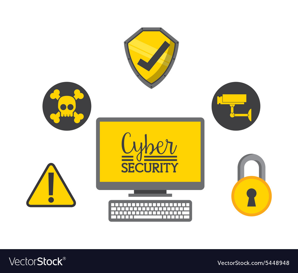 Cyber security Royalty Free Vector Image - VectorStock