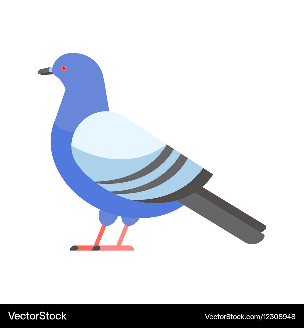 Dove icon cartoon style bird Royalty Free Vector Image