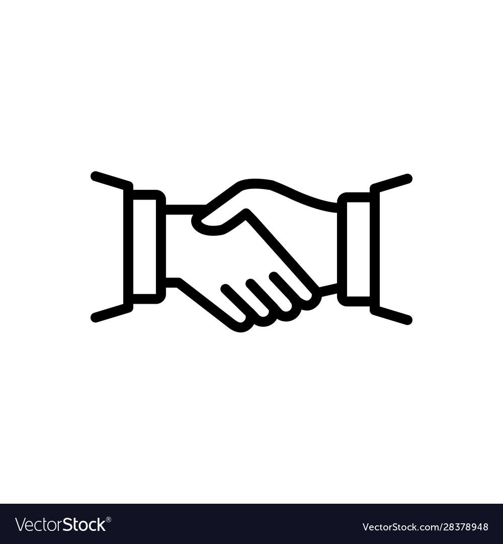 Handshake Royalty Free Vector Image - VectorStock