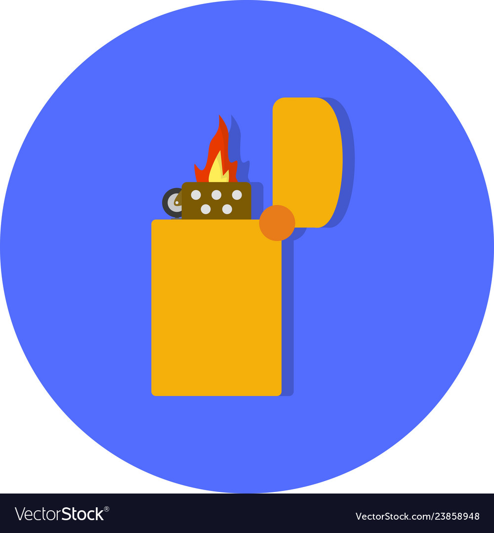 Lighter icon Royalty Free Vector Image - VectorStock