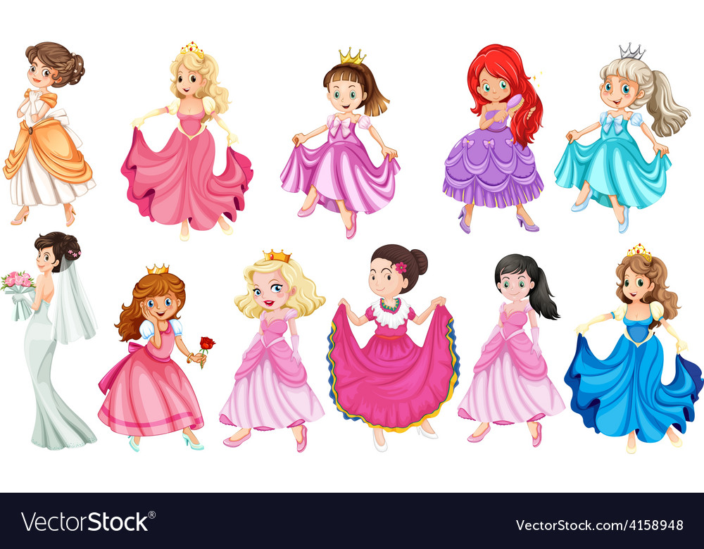 Princess Royalty Free Vector Image - VectorStock