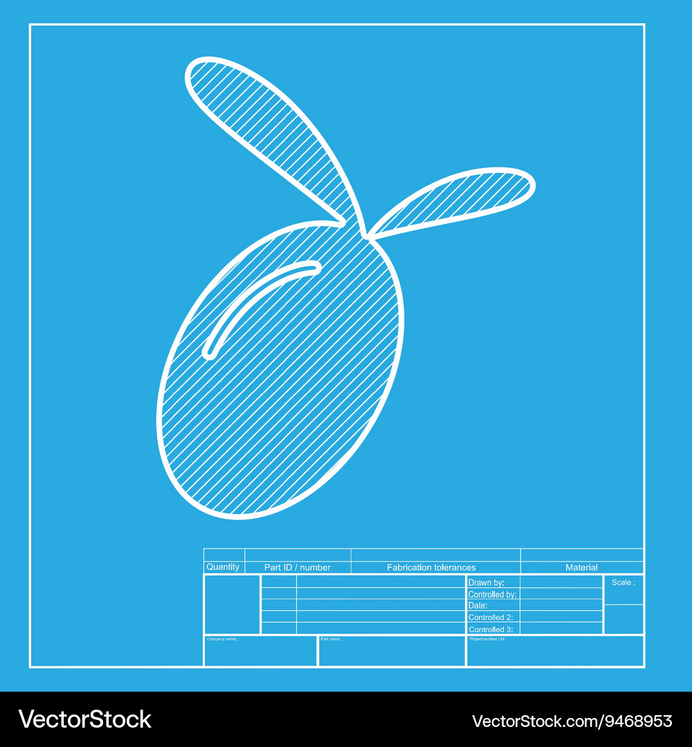 Olive sign white section of icon Royalty Free Vector Image