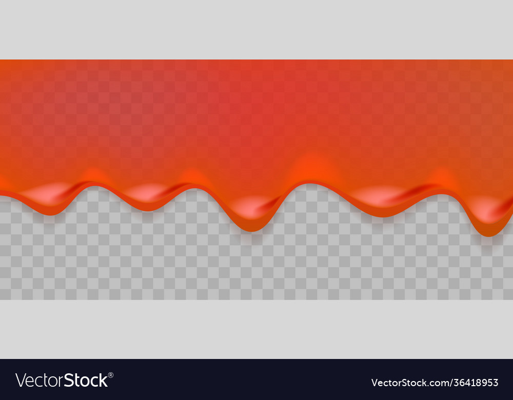 Red dripping slime pattern Royalty Free Vector Image