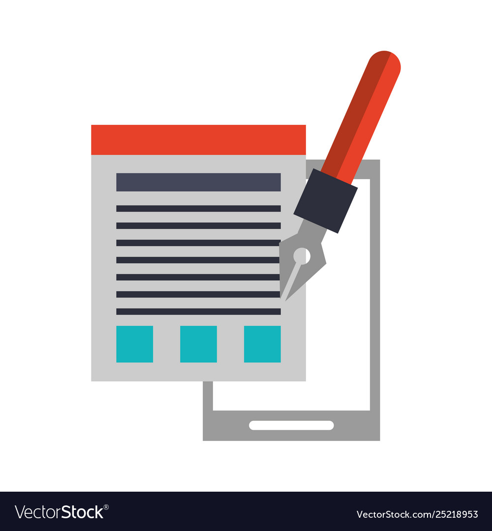 Technology software tools cartoon Royalty Free Vector Image