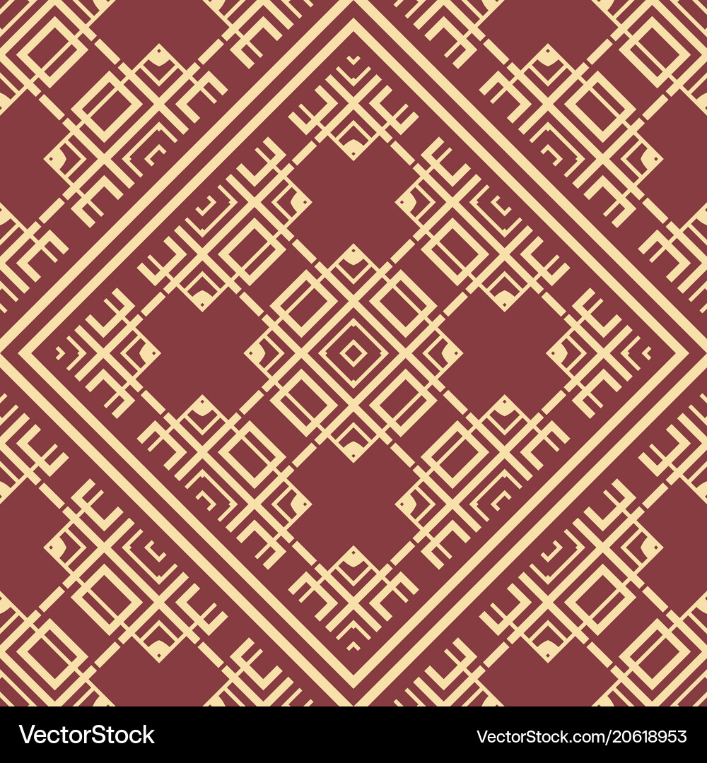 Vintage seamless pattern Royalty Free Vector Image