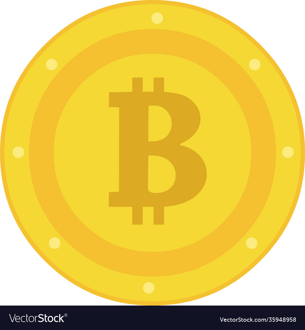 Bitcoin Royalty Free Vector Image - VectorStock