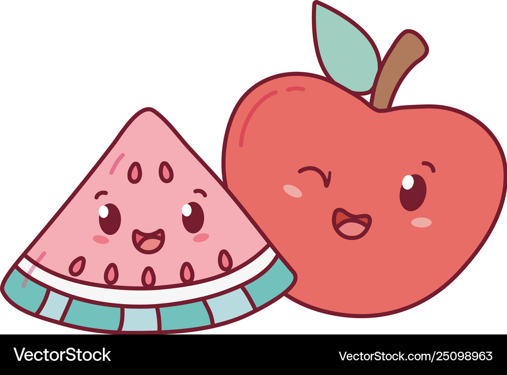 Delicious tasty cartoon Royalty Free Vector Image
