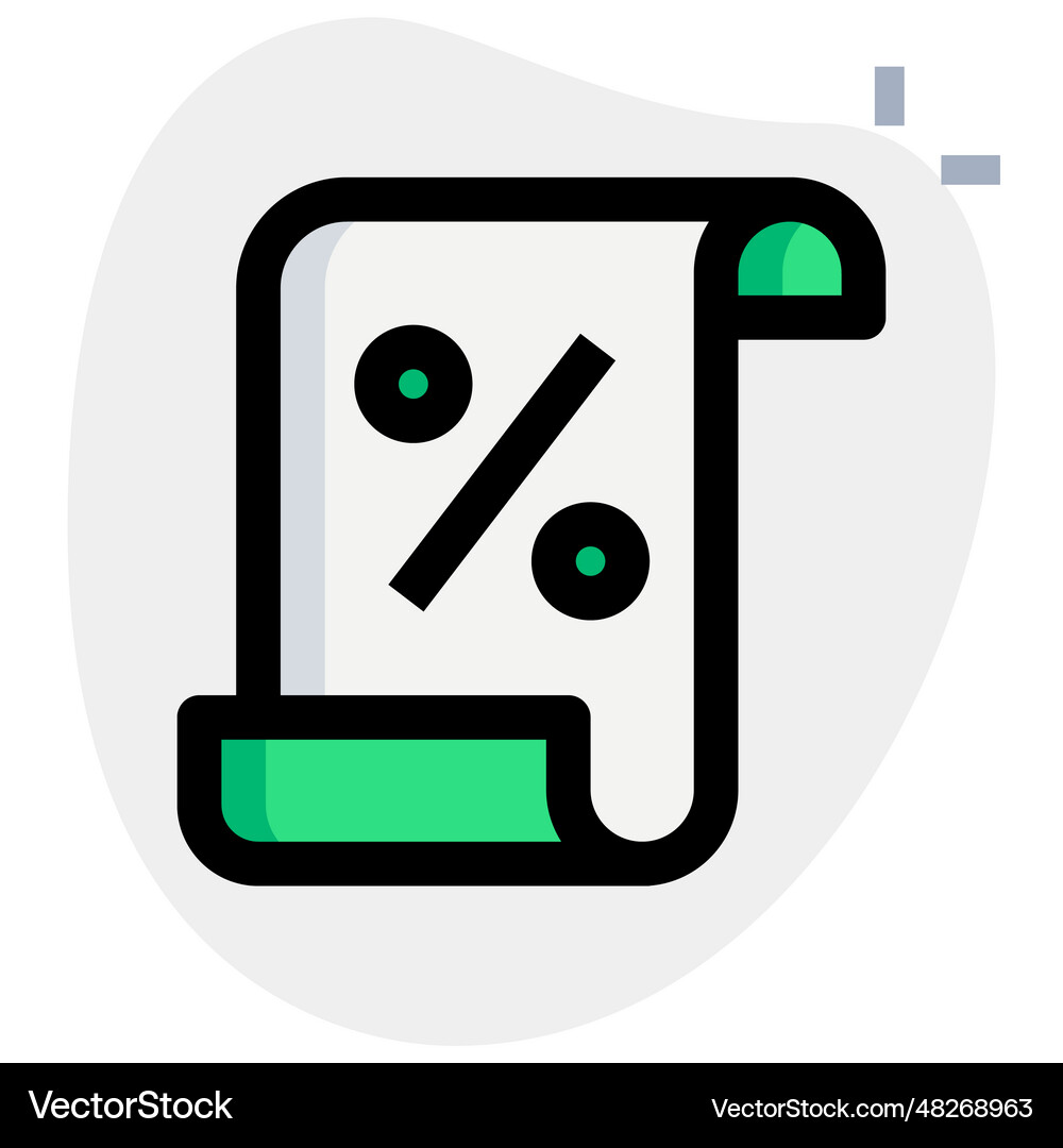 List of items having a significant discount Vector Image