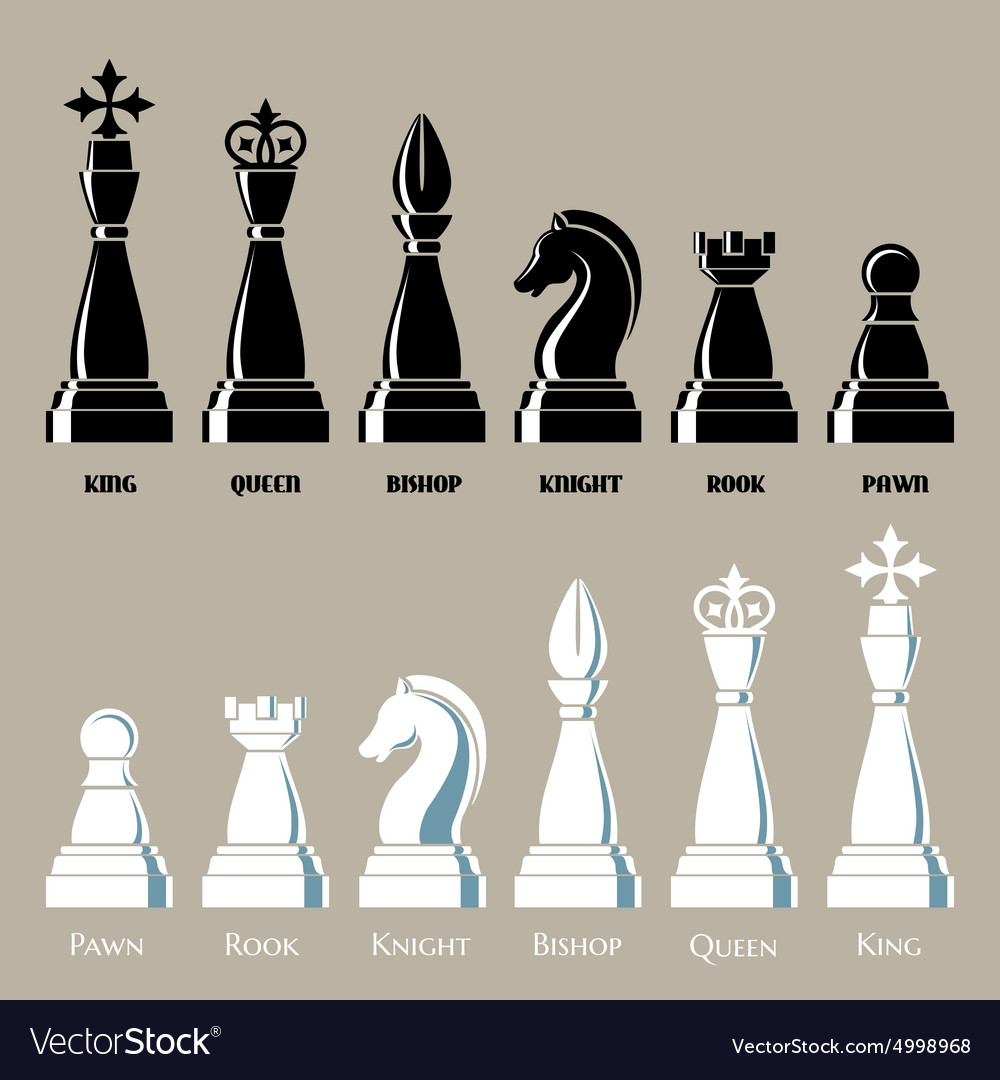 Chess Icon Set Royalty Free Vector Image - VectorStock