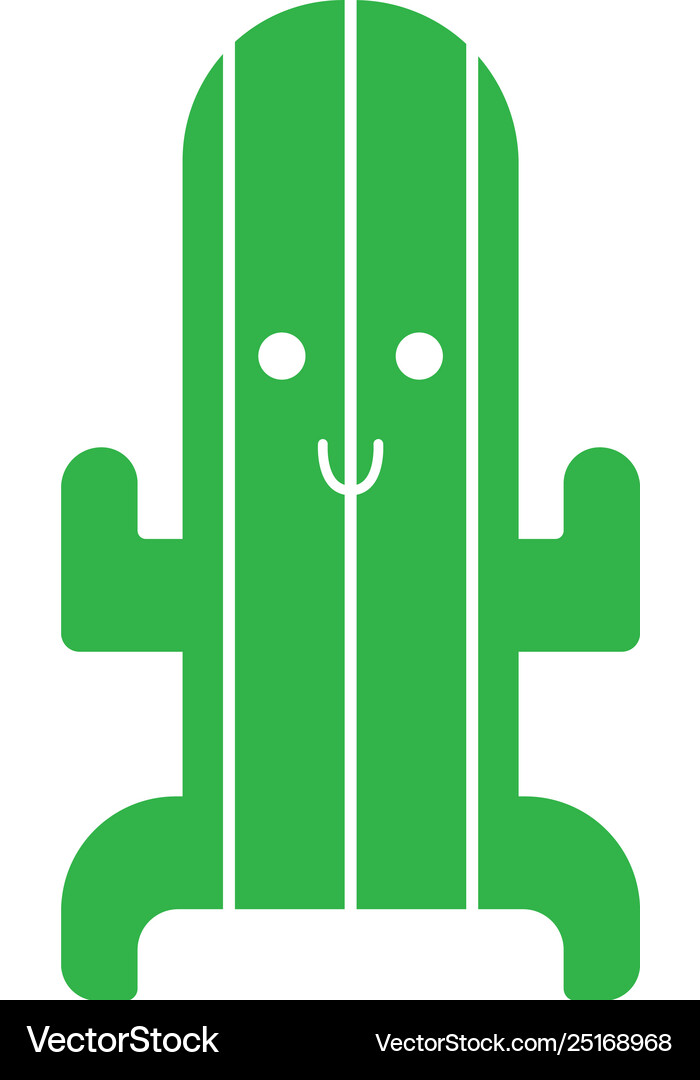 Dancing cactus Royalty Free Vector Image - VectorStock