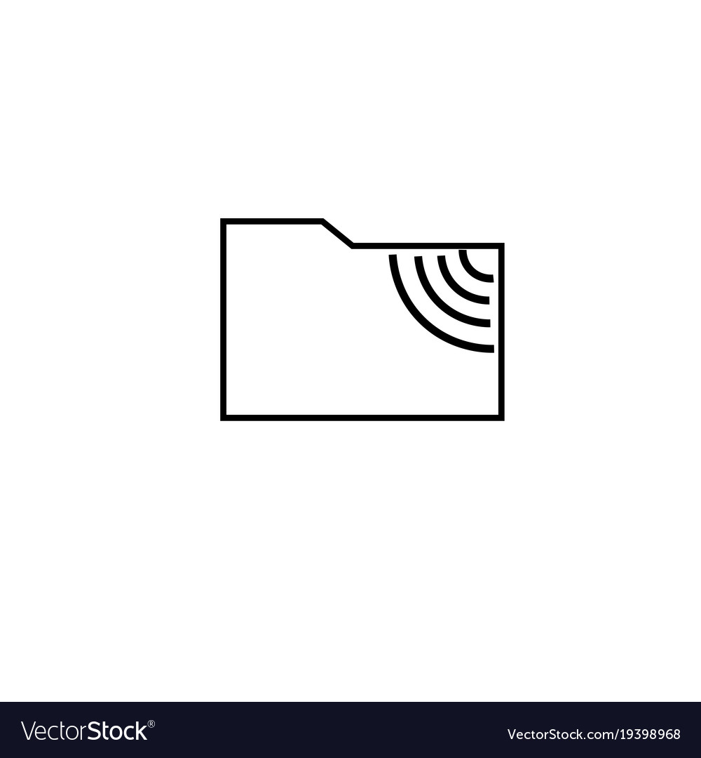 Ftp folder icon Royalty Free Vector Image - VectorStock