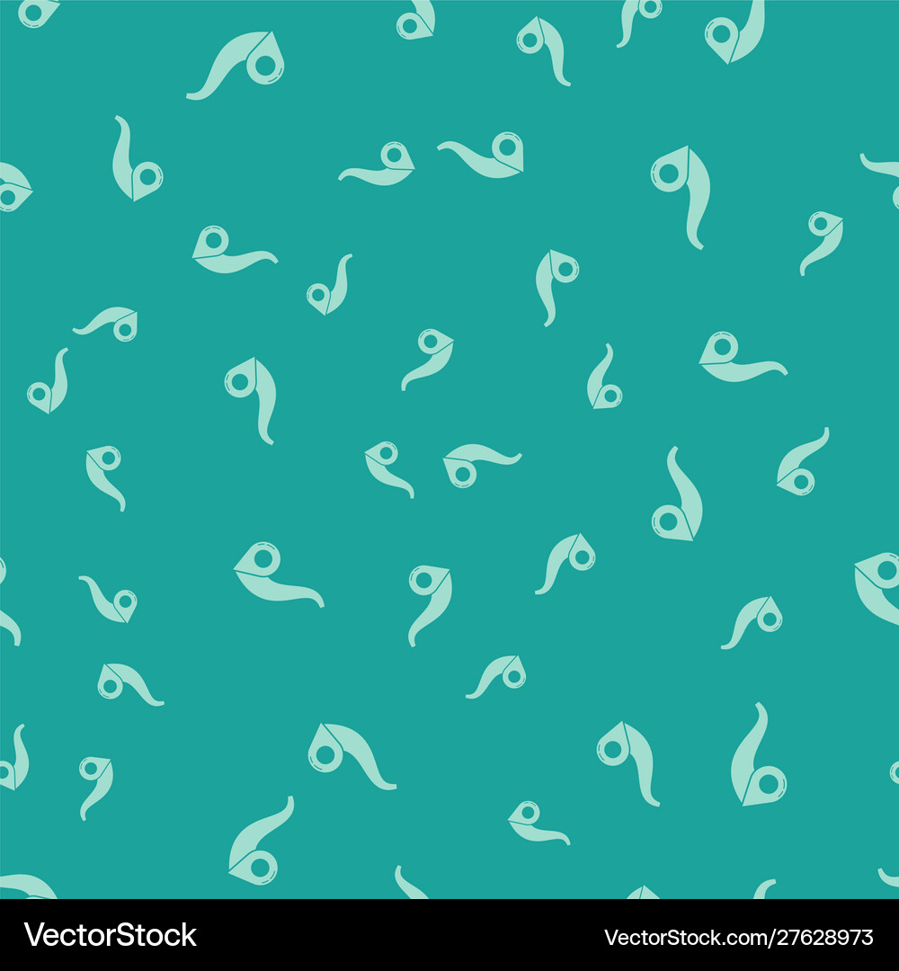 Green route location icon isolated seamless Vector Image