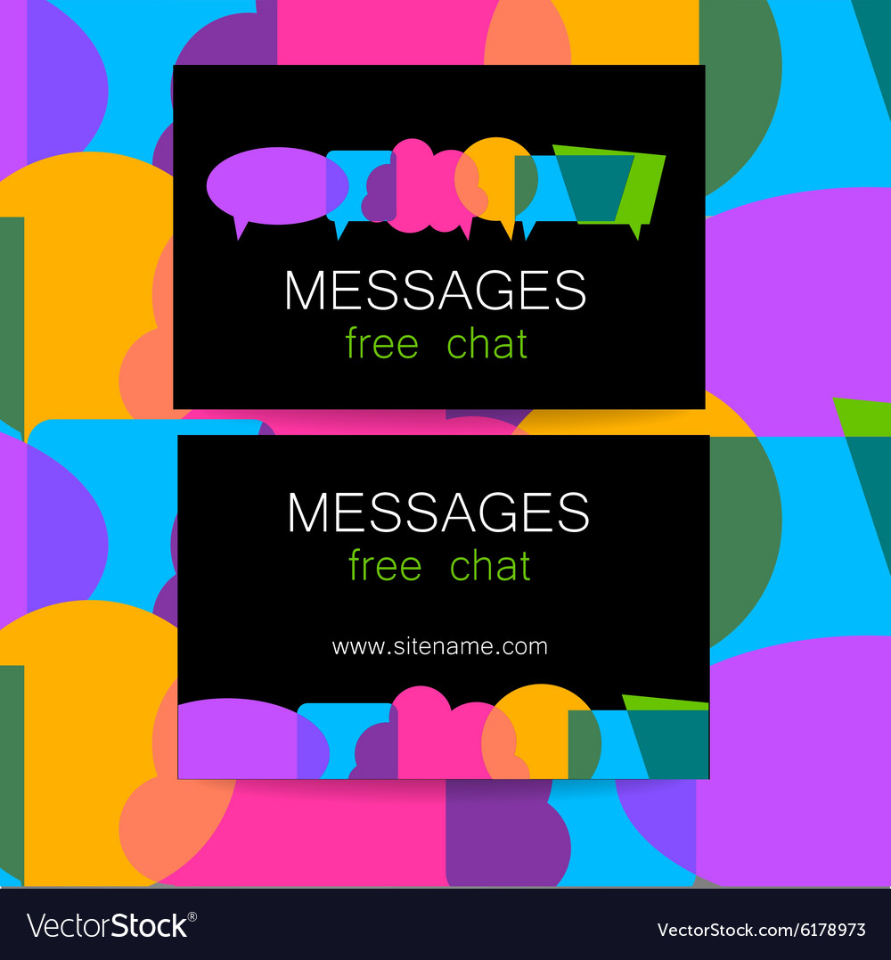 Messages logo Royalty Free Vector Image - VectorStock